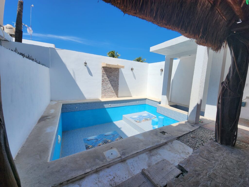 Chelem 3/5 Pool $275K - Real Estate Services in Mexico